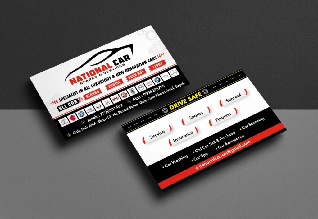 Visiting Card Design 12 - Capital Web