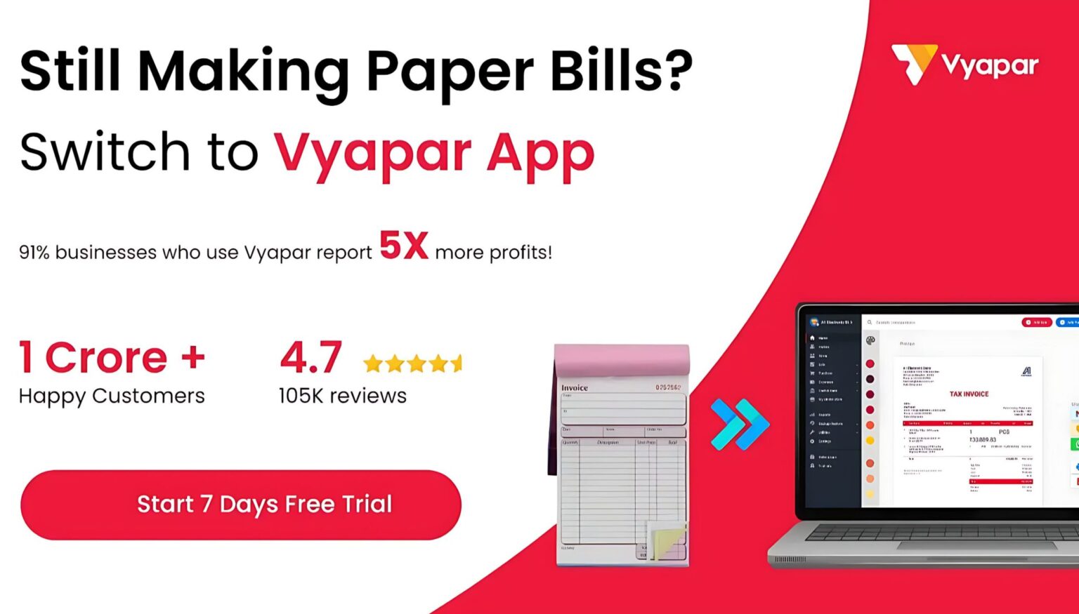 Vyapar Billing Software & App Complete Guide (Features, Pricing, Demo 2025)